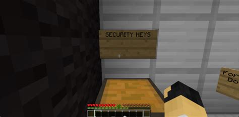 And Higher Working Keycard Security Door Minecraft Map