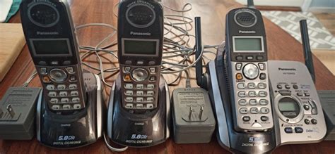 Panasonic Cordless Telephone With Answer Machine And Extensions Hip Market
