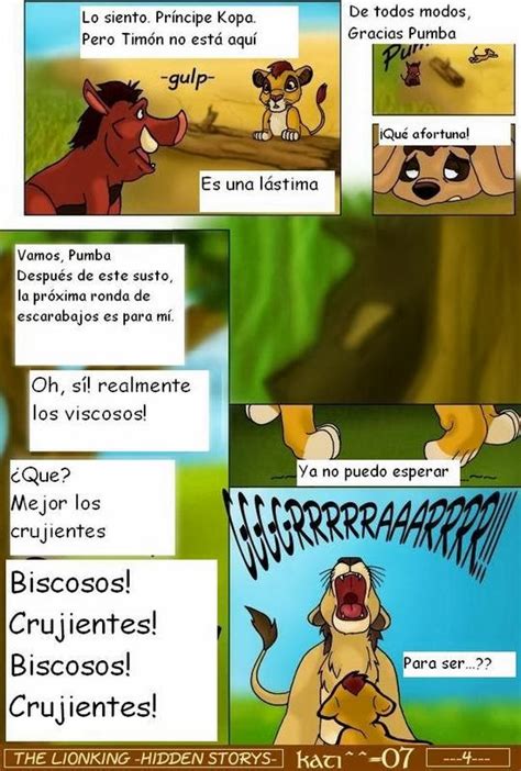 El Rey León Fans Comic De El Rey León Kati Kopa Traducido Al Español