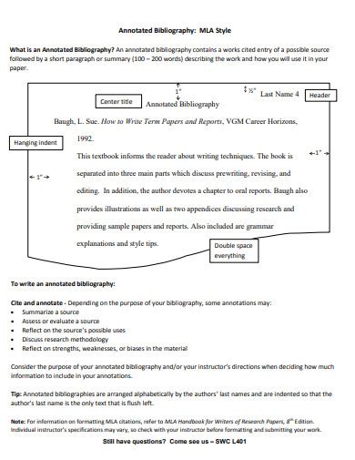 24 Mla Writing Examples To Download