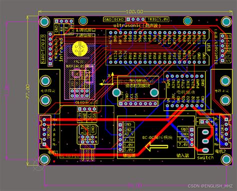 104、基于stm32单片机两轮自动平衡小车蓝牙app控制 加超声波避障和跟随模式设计oled屏显示 程序 原理图 pcb源文件 硬件芯片资料