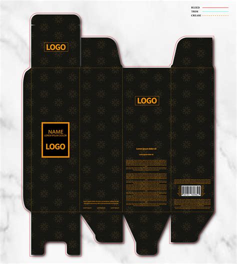 Perfume Box And Mockup Design On Behance