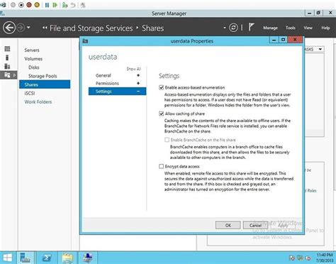 Configure Access Based Enumeration Server2012 Software And Applications Spiceworks Community