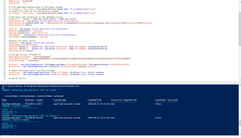 Sql Server Performance And Other Stories Azure Automation Runbooks And T Sql Query Output