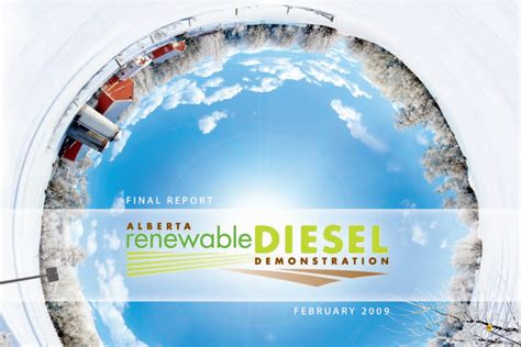 Alberta Renewable Diesel Demonstration 2010 Advanced Biofuels Canada
