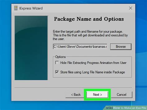 How To Make An Exe File With Pictures WikiHow