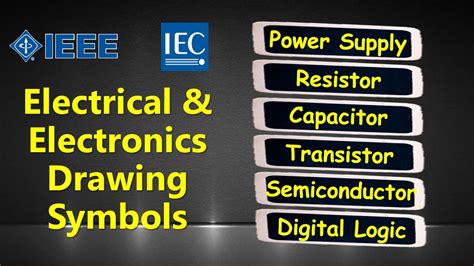 Basic Electrical And Electronic Symbols YouTube