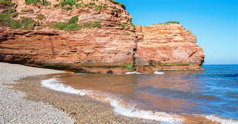 Stunning And Idyllic Devon Beach Which Is Not Open To The Public