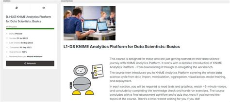 Datascience Training Certification Knime Analyticsplatform