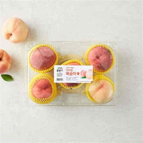 아삭한 복숭아5~7입팩 배민 장보기∙쇼핑