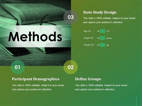 methods ppt powerpoint presentation infographics summary