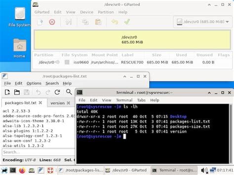 Systemrescue 8 Lançado Com Kernel 510 Lts Xfce 416 E Suporte Exfat