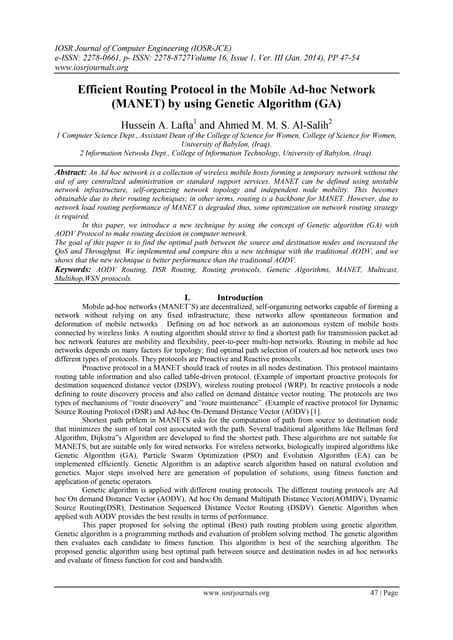 Comprehensive Survey On Routing Protocols For Iot Ppt Computer Networking Computing