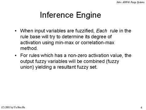Intro ANN Fuzzy Systems Lec 34 Fuzzy Logic