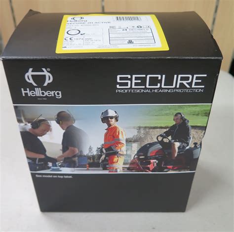 Hellburg Secure Professional Hearing Protection 2h Active In Box