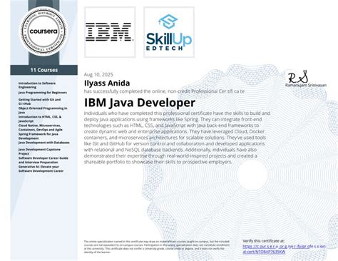 Is Ibm Java Developer Certificate Worth It Ilyass Anida Posted On