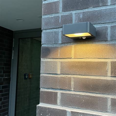 Megatron Wandia Led Solar Wall Light Sensor Uk