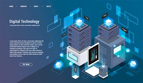 Premium Vector Computation Of Big Data Center Information Processing