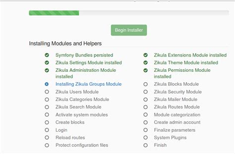 Zikula Installing Unixmen