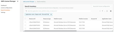 使用 Aws License Manager 跟踪您的 Microsoft Sql Server 许可证 亚马逊aws官方博客