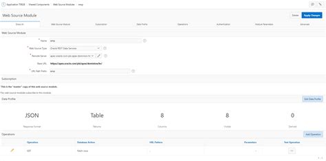 remote report oracle apex web source apex corner