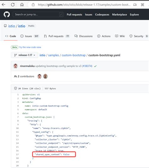 incorrect trace graph of spring sleuth 2 2 6 intergatation with istio 1