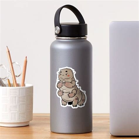 Cute Tardigrade Kawaii Sticker By Hogashartshop Redbubble