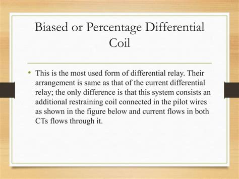Differential Protection Relay PPTX Physics Science