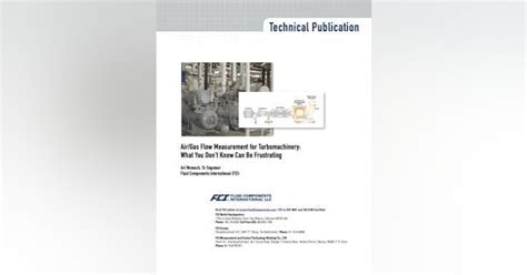 Air Gas Flow Measurement For Turbomachinery Control Global