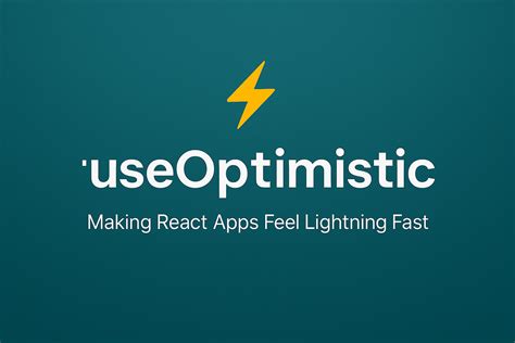Useoptimistic Making React Apps Feel Lightning Fast React 19 Feature By Nilupul Perera