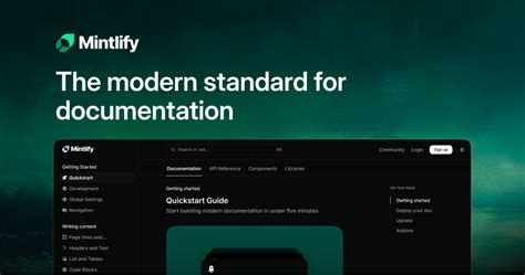 Bestofdesign Mintlify The Documentation You Want