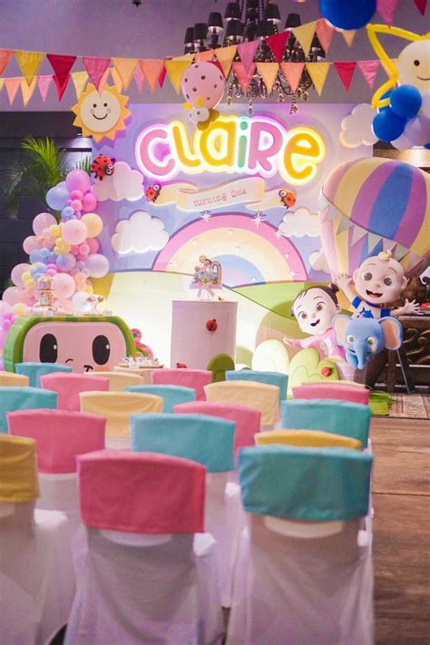 Claire 1st Birthday Dream Flavours Celebrations Party Planner