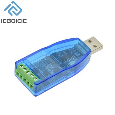 Industrial Usb To Rs485 Communication Module Bidirectional Half Duplex Serial Line Converter Tvs