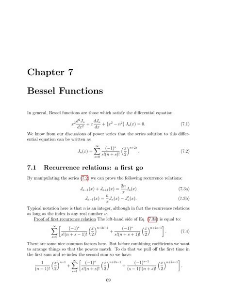 Pdf Chapter 7 Bessel Functions Dokumentips