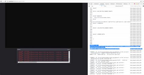 error running basic html5 build in chrome sampler2darray no
