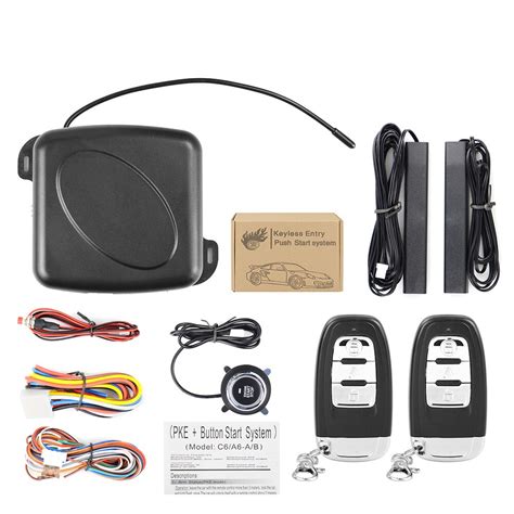 Car Alarm Remote Control Car Keyless Entry Engine Grandado
