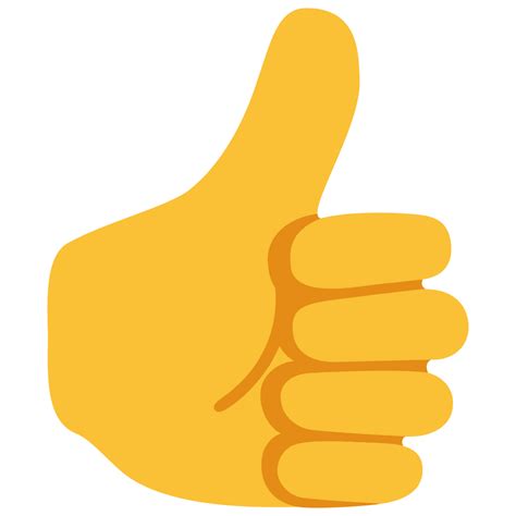 Thumbs Up Praise Positive Feedback Success Support Png