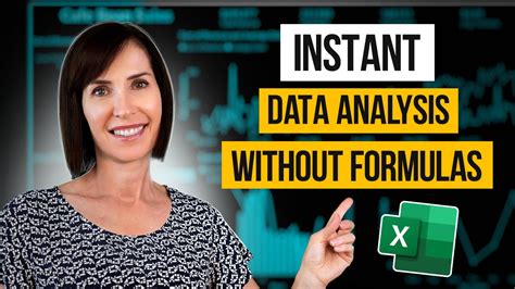 Excel Data Analysis Without Formulas • My Online Training Hub