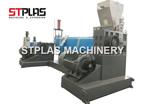 Double Stage Plastic Recycling Pellet Machine Single Screw Extruder