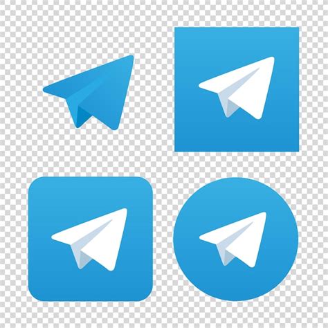 Premium Vector Telegram Icon Set Design