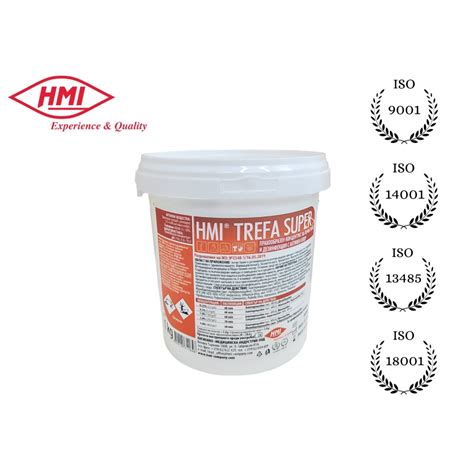 Hmi® Trefa Super 1 кг Бърз хлор За дезинфекция на вода повърхности