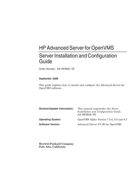 Hp Pascal For Openvms User Manual Cubeskyey