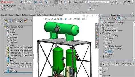 Solidworks Routing Piping And Tubing Tutorial At Seth Disher Blog