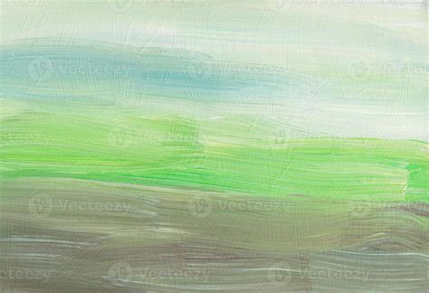 Abstract Background Texture Pastel Green Blue Brown White Painting