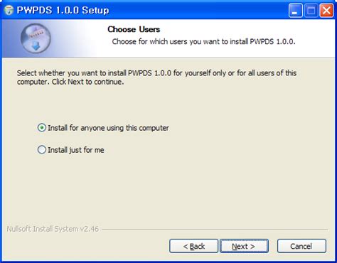 Enable Multi User Installation