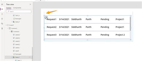 Powerapps Vertical Gallery With A Horizontal Scroll Bar Siddharth Vaghasia Independent