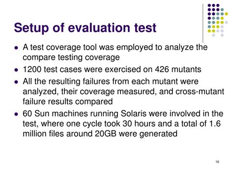 Ppt The Effect Of Code Coverage On Fault Detection Capability An Experimental Evaluation And