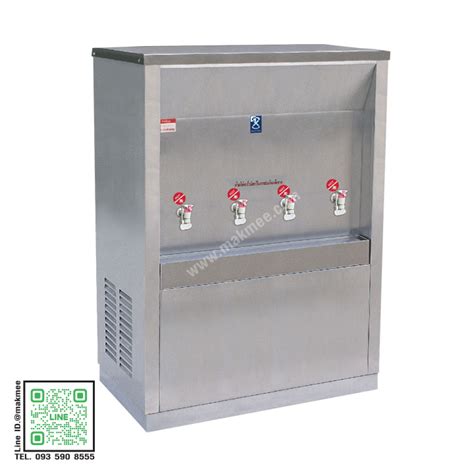 ตู้กดน้ำร้อนสแตนเลส Maxcool 4 ก๊อก รุ่น Mh 4p ลดราคา 40 บริษัท มากมี