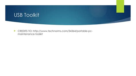 Computer Technician Toolkit Version111 Pptx