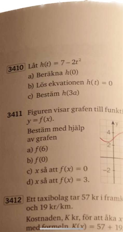 Funktion Matematikmatte 1funktioner Pluggakuten